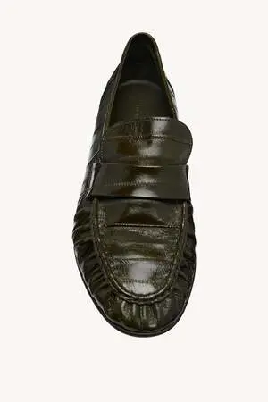 THE ROW Soft Loafer - Olive