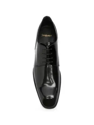 Saint Laurent Patent Leather Derby Shoes