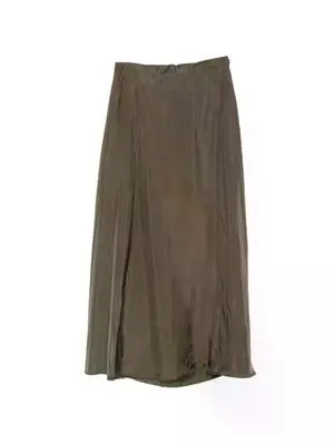 Aspesi Midi Wrap Skirt - Green