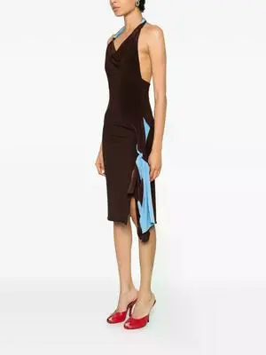 Coperni Side-slit Midi Dress