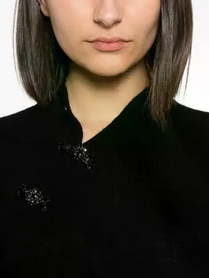 Simone Rocha Bead-embellished Sweater - Black