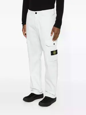 Stone Island Logo-patch Cargo Trousers