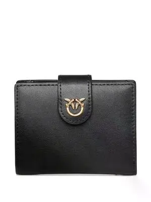 Pinko Love Birds-plaque Wallet - Black