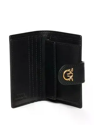 Pinko Love Birds-plaque Wallet - Black