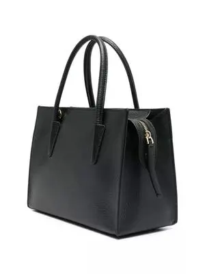 COCCINELLE Grained Leather Tote Bag