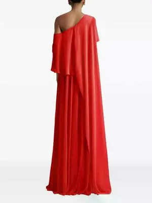 GEMY MAALOUF One-shoulder Ruffled Dress