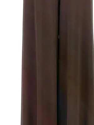 KAOS Elasticated-waistband Trousers - Brown