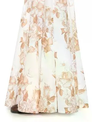LAVI COUTURE Floral-print Palazzo Pants