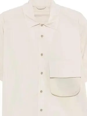 TEN C Flap-pocket Short-sleeve Shirt