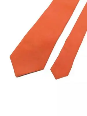 Saint Laurent Silk Neck Tie - Orange