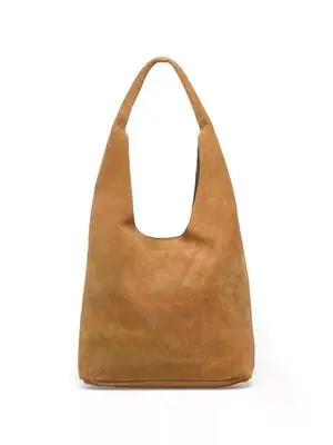 Calvin Klein Suede Shoulder Bag