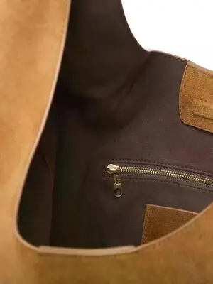 Calvin Klein Suede Shoulder Bag