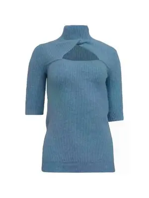 Ganni Cut Out Knitwear For Women