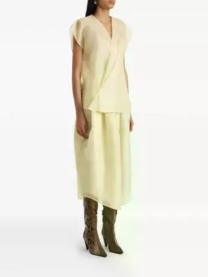 Khaite Wrap Top - Neutrals
