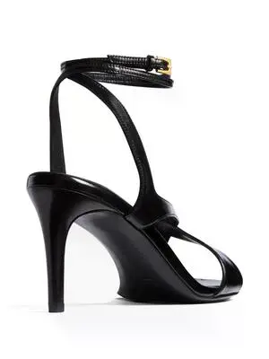 Khaite Liria Ankle Strap Sandals