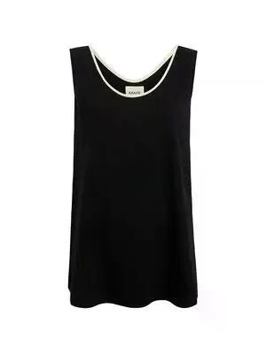 Khaite Longo Silk Jersey Tank
