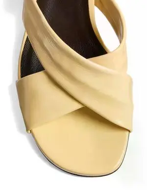 Khaite Liria Block Heel Sandals - Neutrals