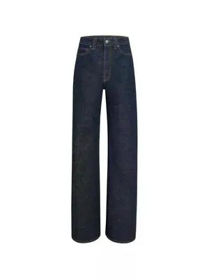 Khaite Dane Stretch Wide-leg Jeans