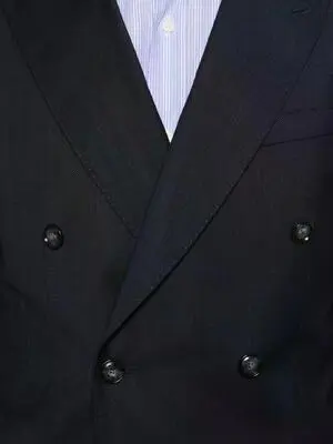 BOSS Double-breasted Virgin Wool Suit