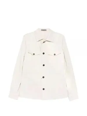 Corneliani Buttoned Shirt Jacket - Neutrals