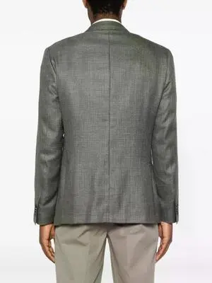 Corneliani Single-breasted Blazer - Green