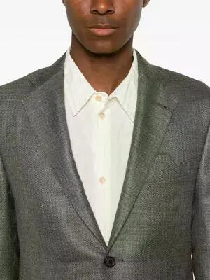 Corneliani Single-breasted Blazer - Green
