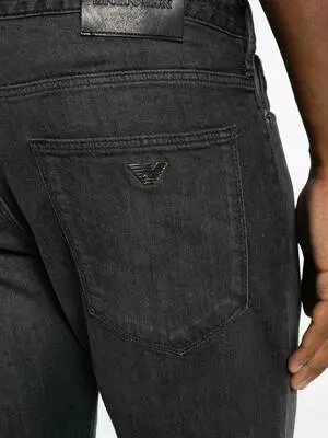 Emporio Armani Logo-plaque Jeans