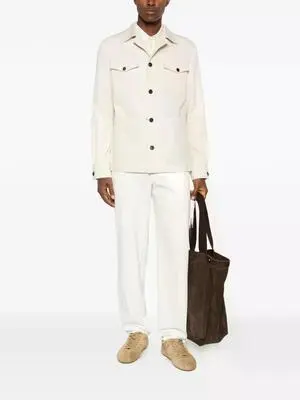 Emporio Armani Pressed-crease Trousers