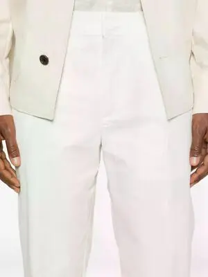 Emporio Armani Pressed-crease Trousers