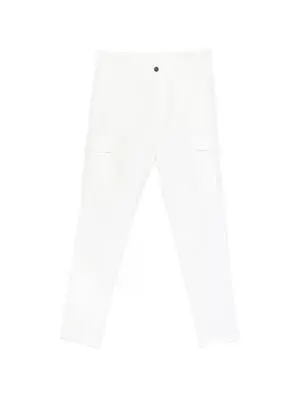 Eleventy Belt-loop Cargo Pants - White