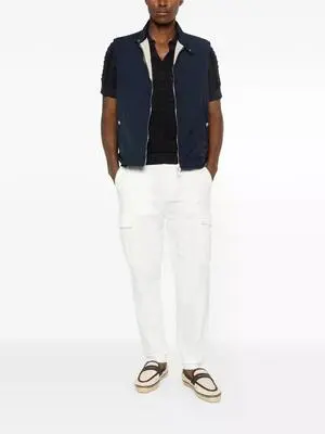 Eleventy Belt-loop Cargo Pants - White