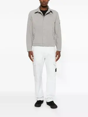 Stone Island Logo Patch Shirt Jacket