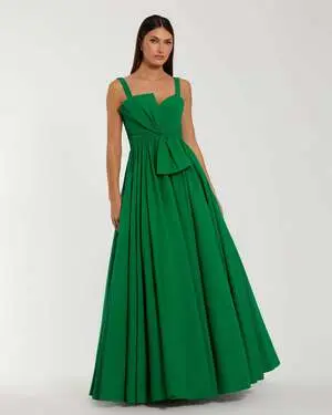 Women's Sleeveless Boned Bodice Gowns
