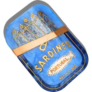 SOLAR ECLIPSE Sardines Claw Clip - Blue