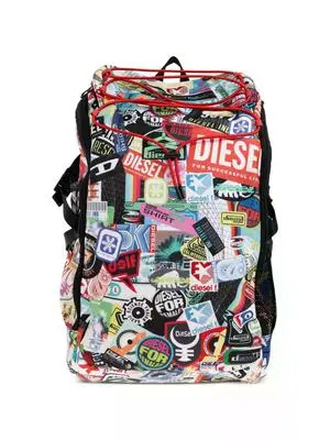 DIESEL® Logo-patch Drawstring Backpack