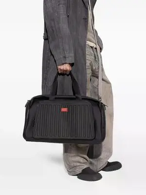 DIESEL® Ribbed Logo Patch Holdall Bag