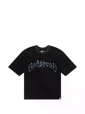 GODSPEED Symmetrical Logo-print T-shirt