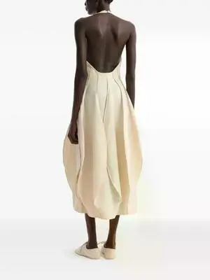 RÓHE Halter-neck Pleated Dress