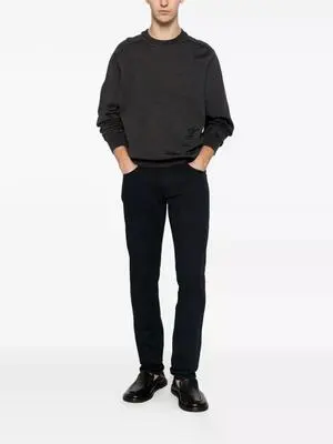 Emporio Armani Logo-plaque Trousers