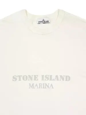Stone Island 2100017 Combed Organic Cotton Jersey S.i. Marina T-shirt