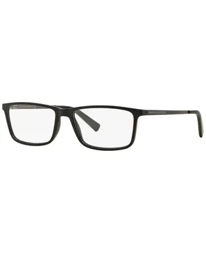 A|X ARMANI EXCHANGE Armani Exchange Ax3027 Rectangle Eyeglasses - Matte Blk