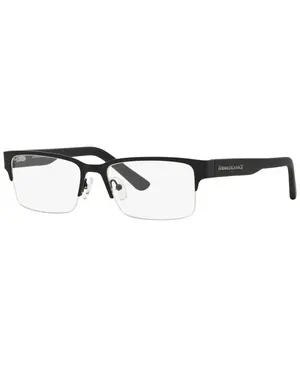 A|X ARMANI EXCHANGE Armani Exchange Eyeglasses Rectangle Frame - Black