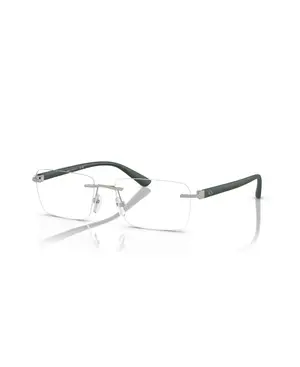 A|X ARMANI EXCHANGE Armani Exchange Ax1064 Rimless Rectangle Eyeglasses