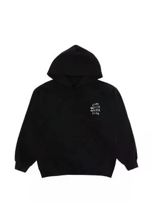 ANTI SOCIAL SOCIAL CLUB Logo-print Hoodie - Black