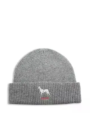Polo Ralph Lauren Dalmatian Embroidered Beanie - Grey