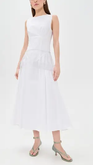 Tibi Pvc Peplum Belt