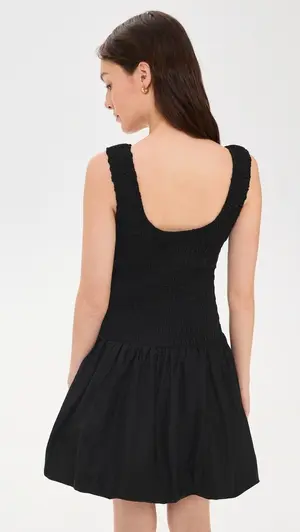 PISTOLA Ilona Mini Dress - Noir