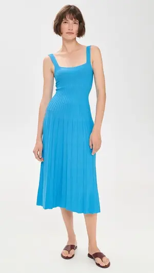 Staud Ellison Midi Dress