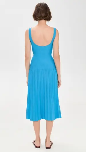 Staud Ellison Midi Dress