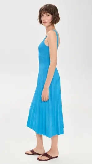 Staud Ellison Midi Dress